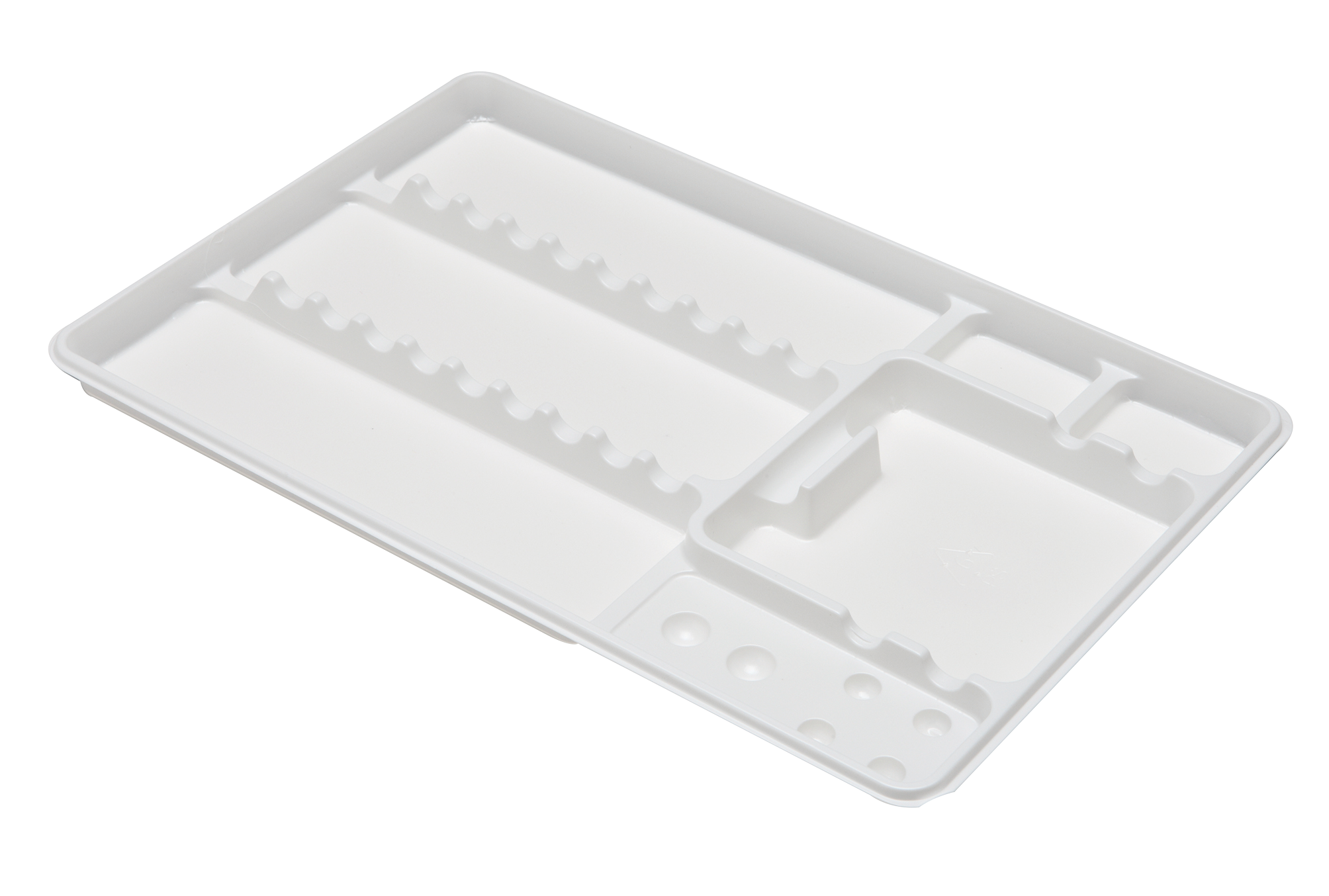 Dental Marketing S.R.L. Disposable Large Tray Smooth Bottom 28 x 18.3 x ...
