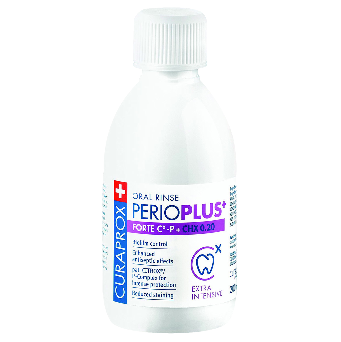 Curaprox PerioPlus Forte 0.2% 200ml 1208005 - Henry Schein - UK