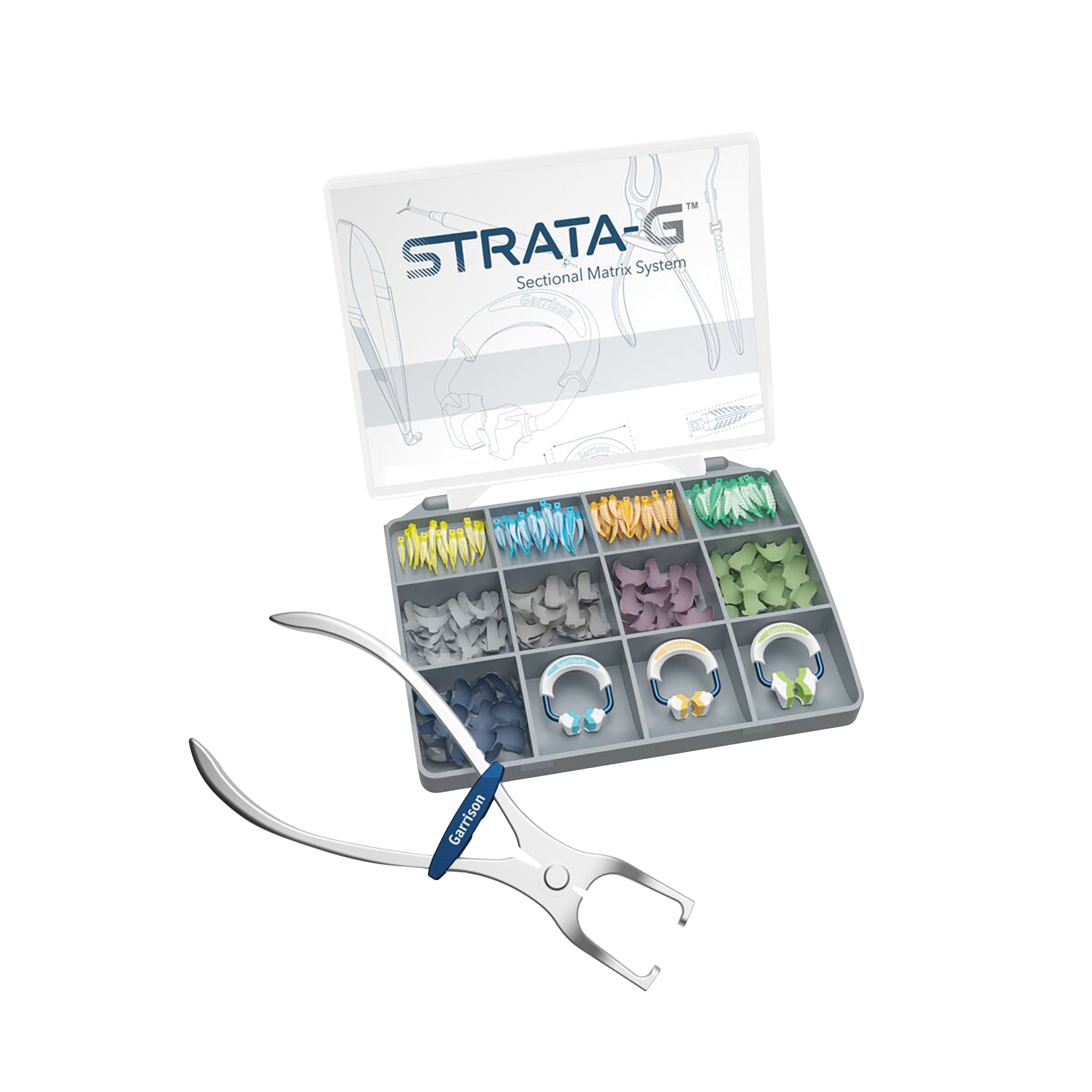 Garrison Strata-G Sectional Matrix System Intro Kit 1209480 - Henry ...