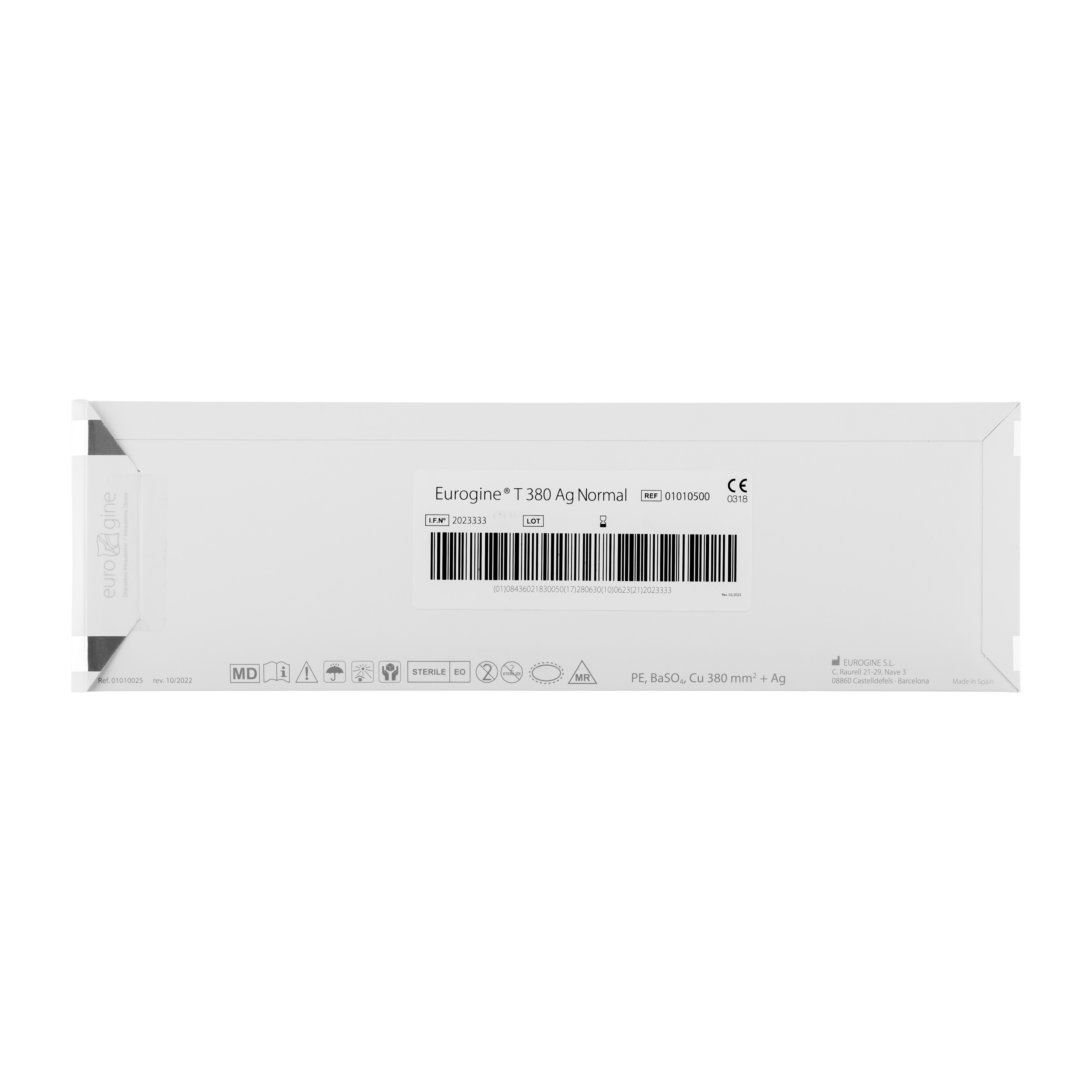 Eurogine Novaplus T 380AG Normal Intra Contraceptive Device PHA18604 ...