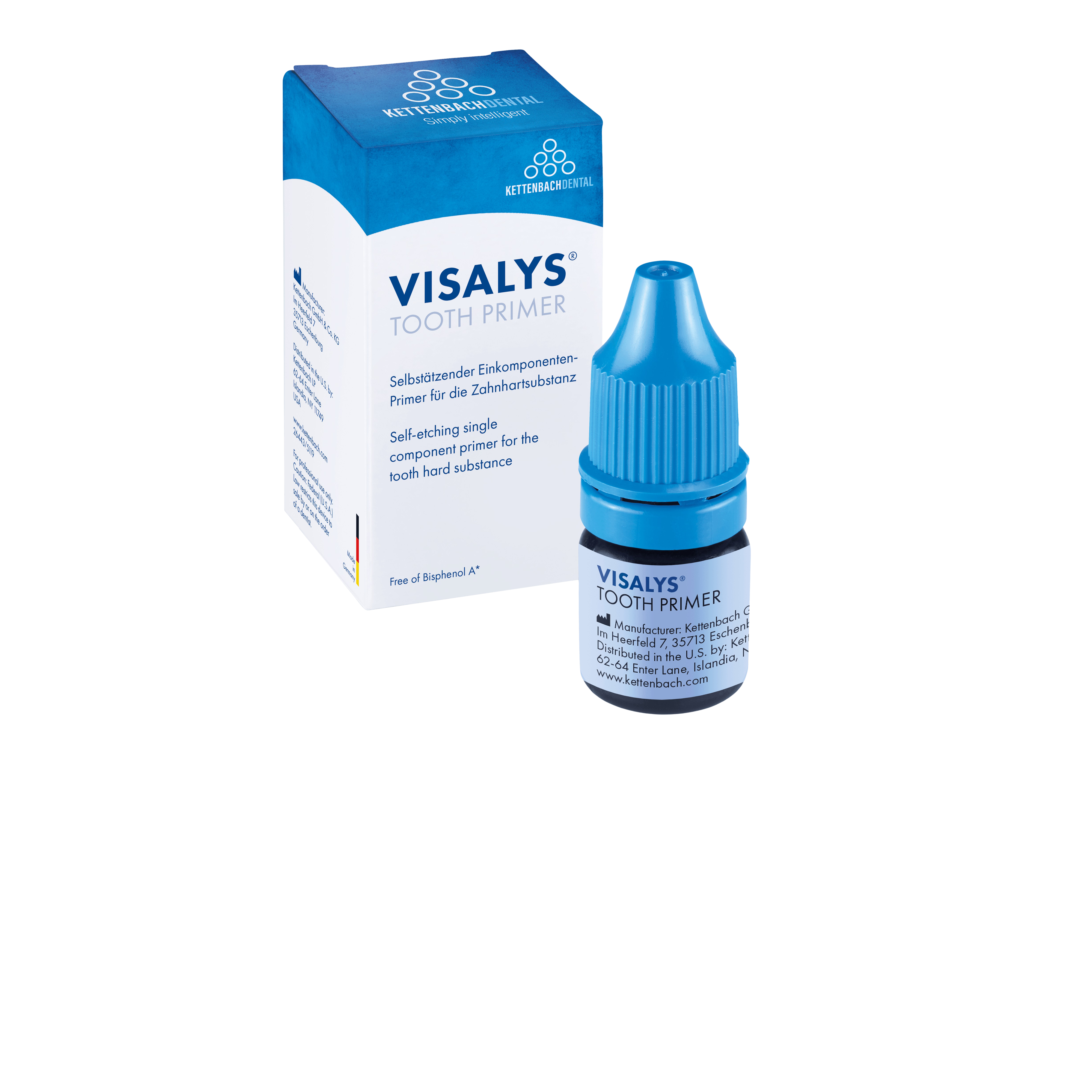 Kettenbach Visalys Tooth Primer Bottle 4ml 1210959 - Henry Schein - Ireland