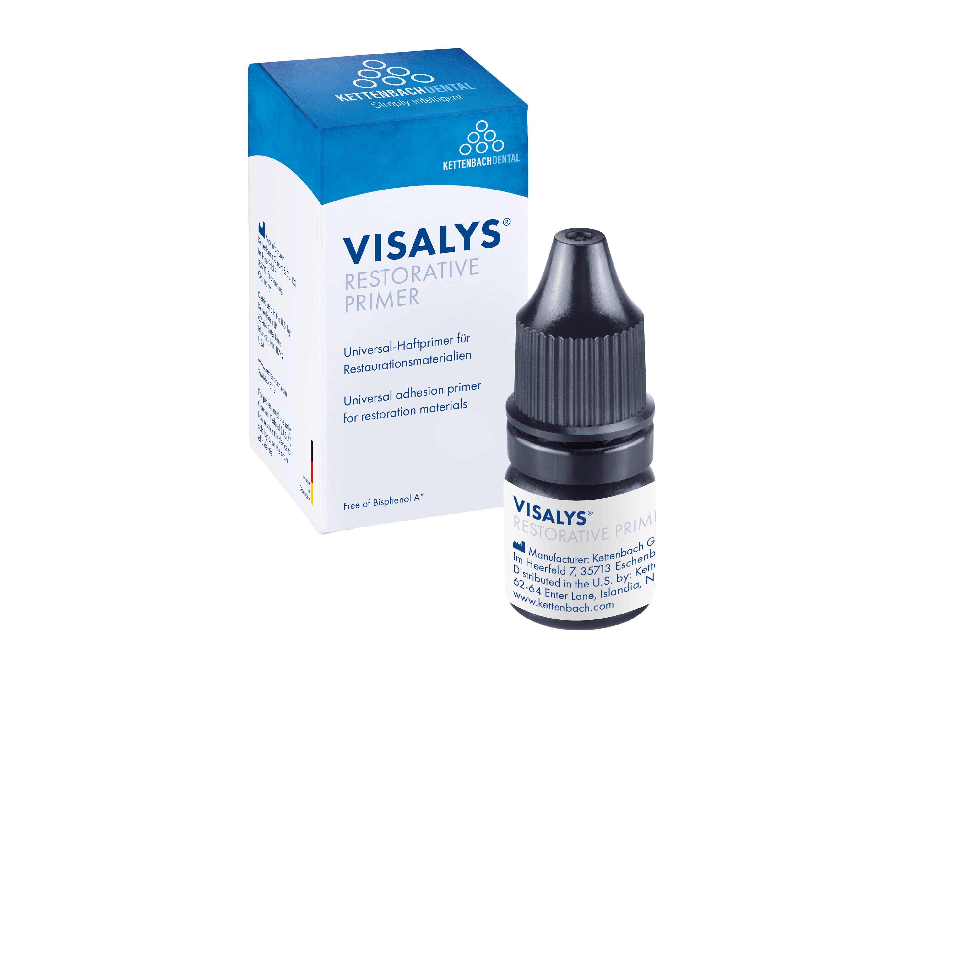 Kettenbach Visalys Restorative Primer Bottle 4ml 1210960 - Henry Schein ...