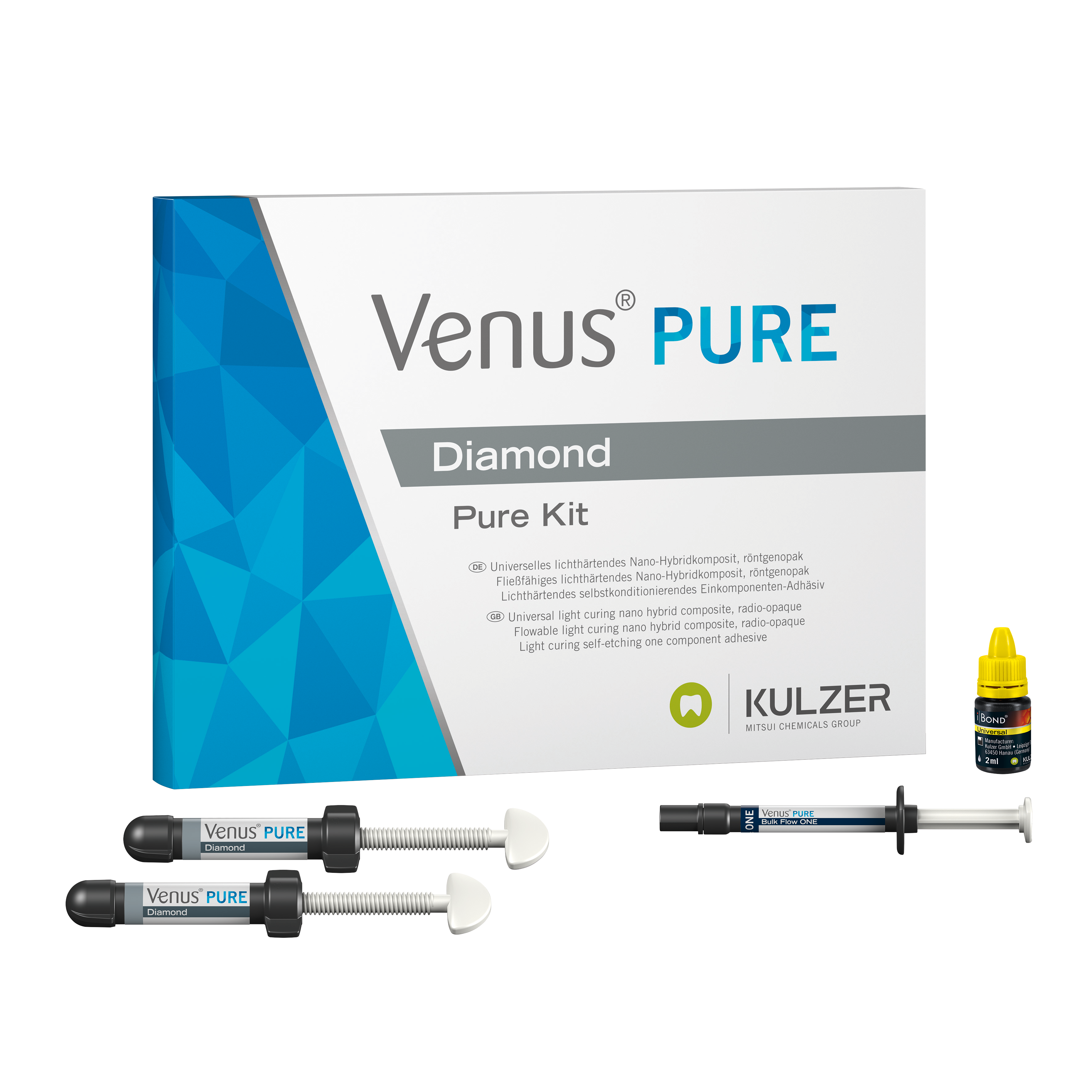 Kulzer Venus Diamond Pure Syringe Kit 1211587 - Henry Schein - UK