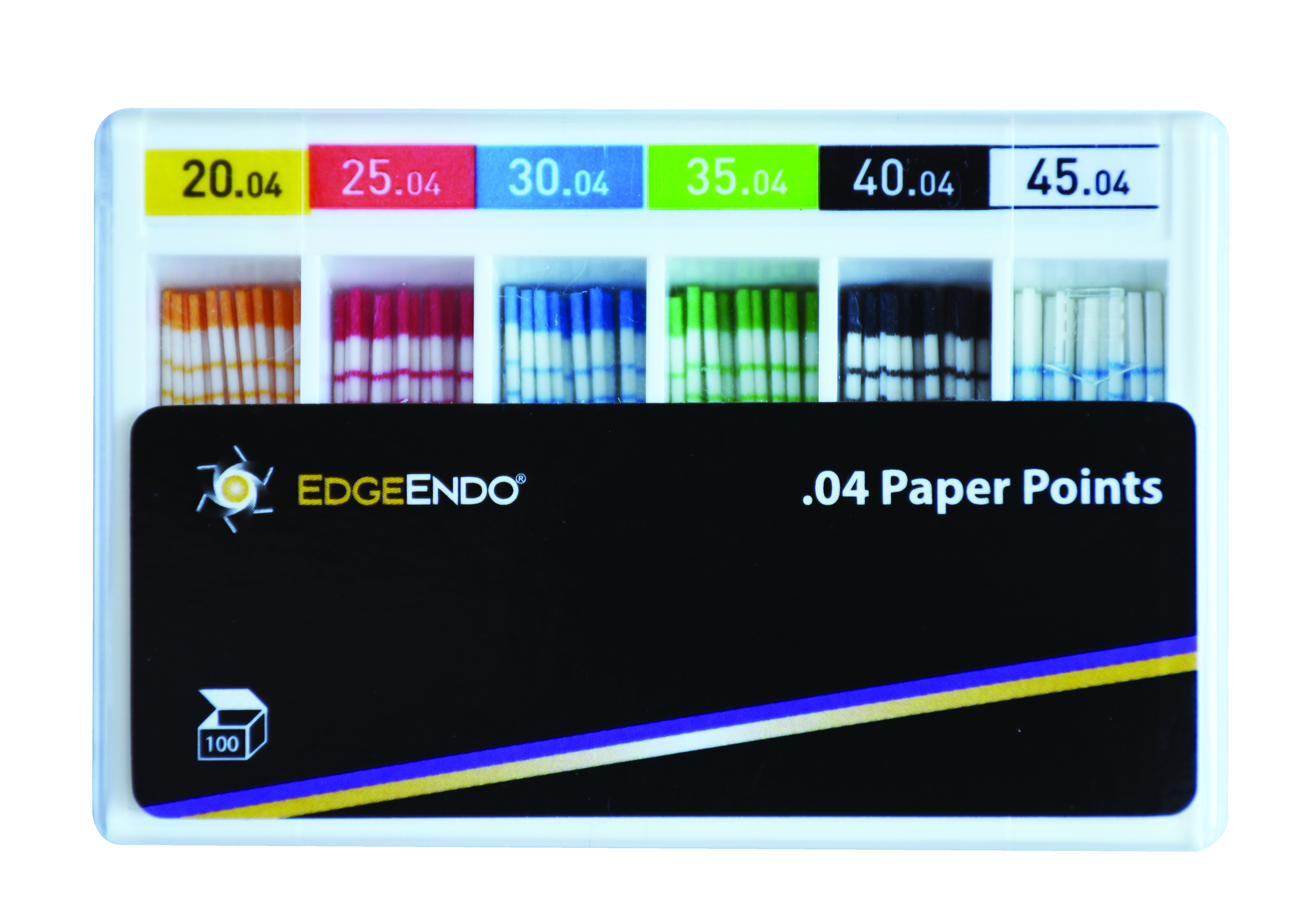 US Endodontics LLC Edge Paper Points 50.04 100pk 1211695 - Henry Schein ...