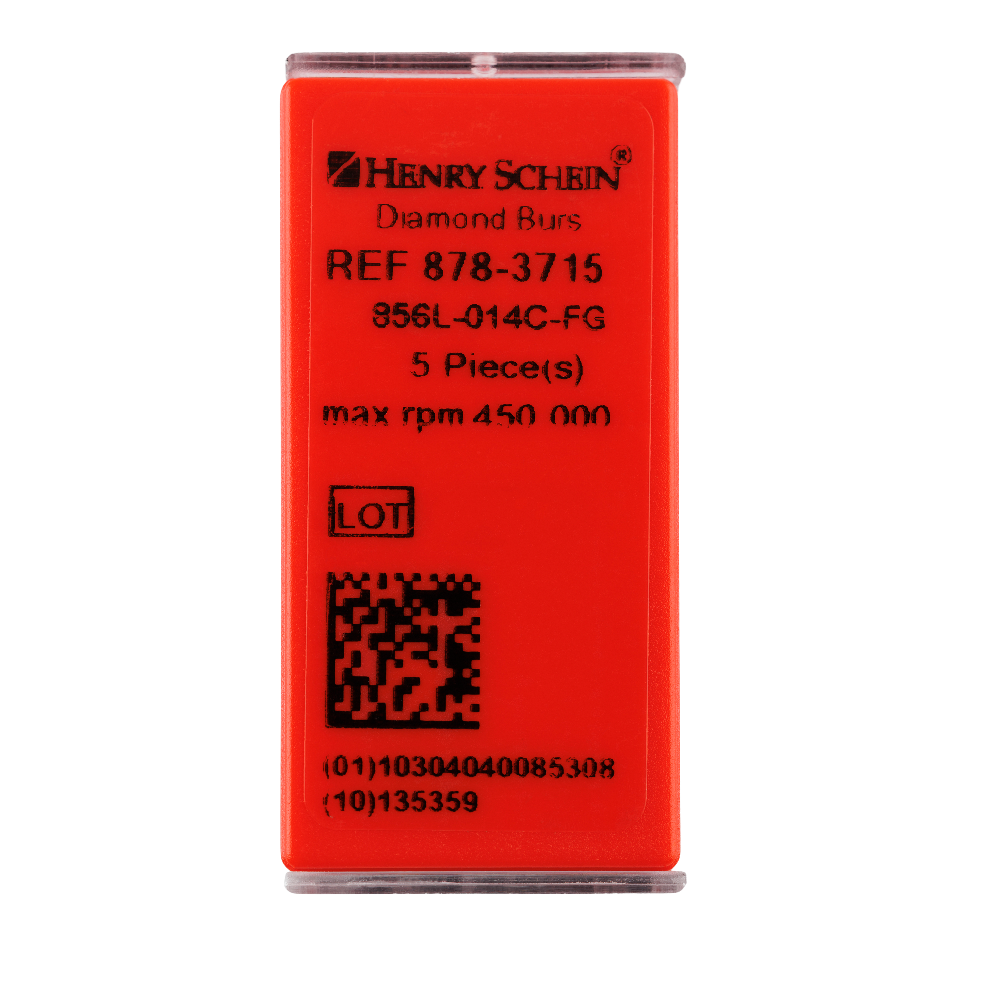 Henry Schein HS Maxima Diamond Bur 856L-014C 5pk 5724687 - Henry Schein ...