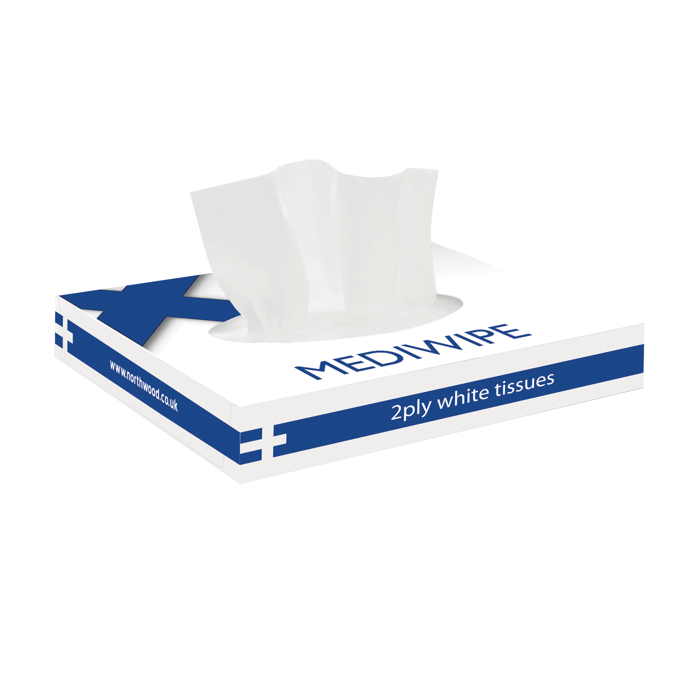 Whisper Pumps Ltd Medical Tissue 2-Ply White 65 Sheets 72pk 1212694 ...