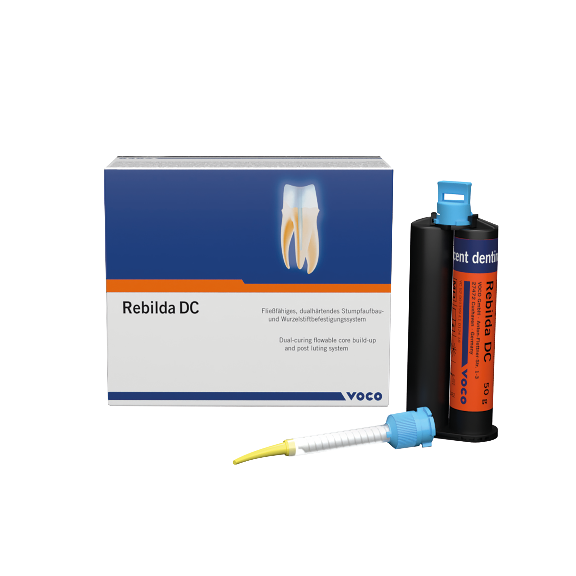 Voco Rebilda DC Cartridge Fluorescent Dentine 50g 1213297 - Henry ...