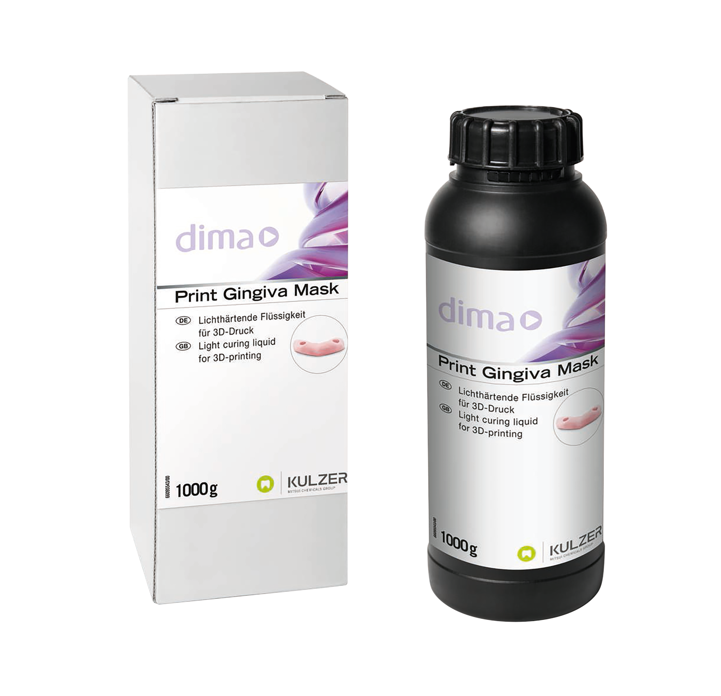 Dentica Inc Dima Print Gingiva Mask 1kg 1213603 - Henry Schein - UK