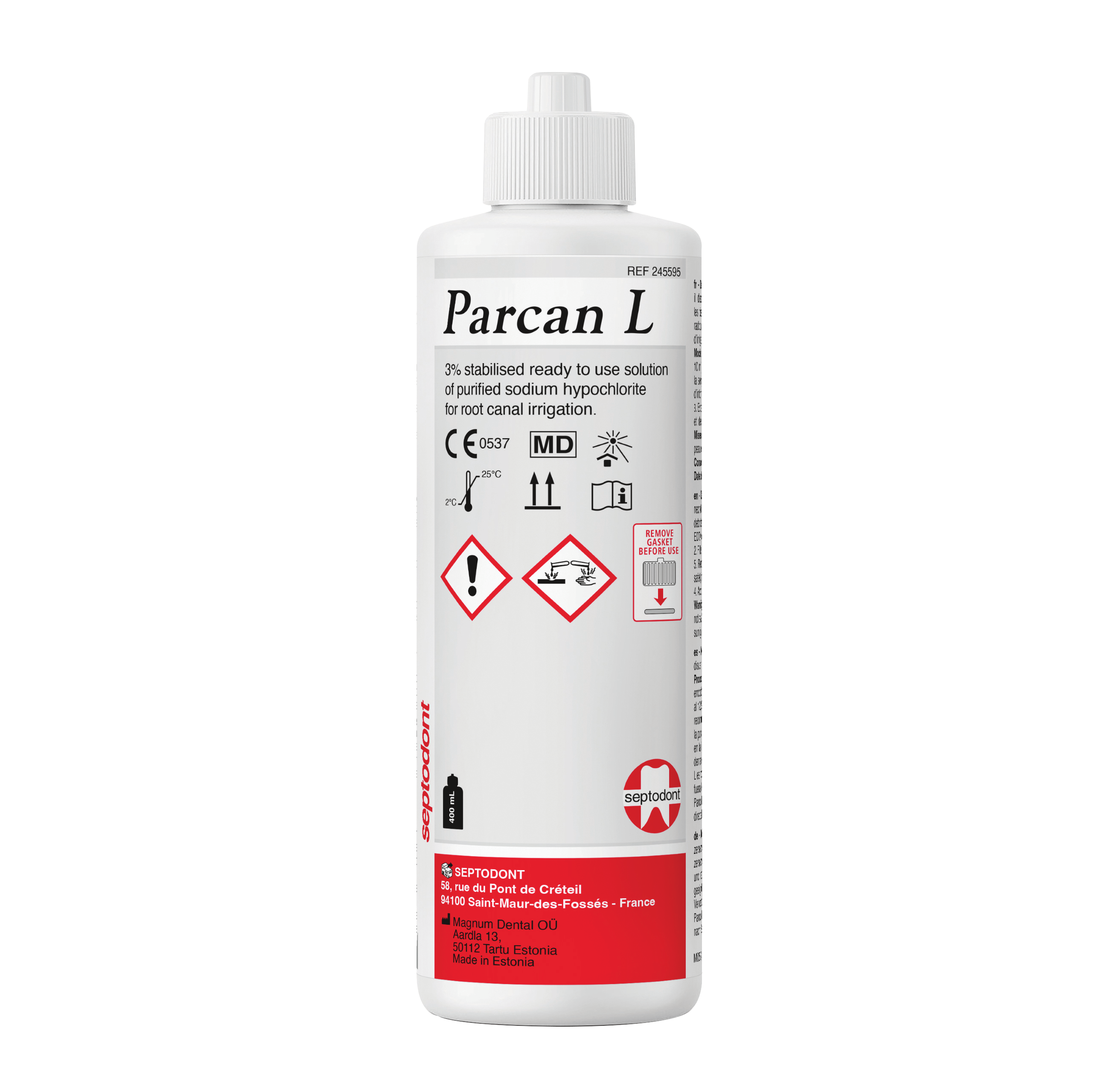 Septodont Parcan L 400ml 1214233 - Henry Schein - UK
