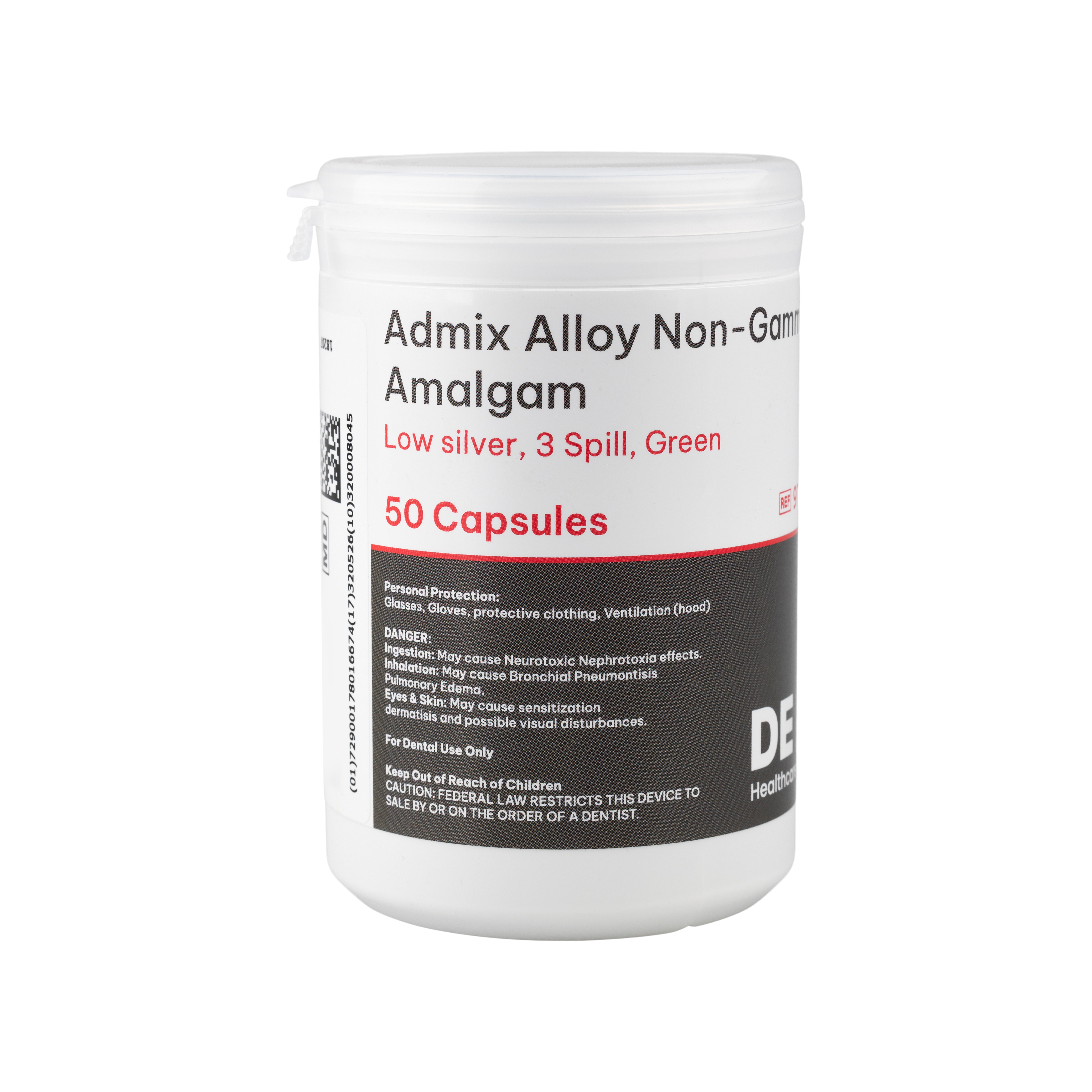 DEHP DEHP Non-Gamma II 3 Spill Amalgam Capsules 50pk 9770431 - Henry ...
