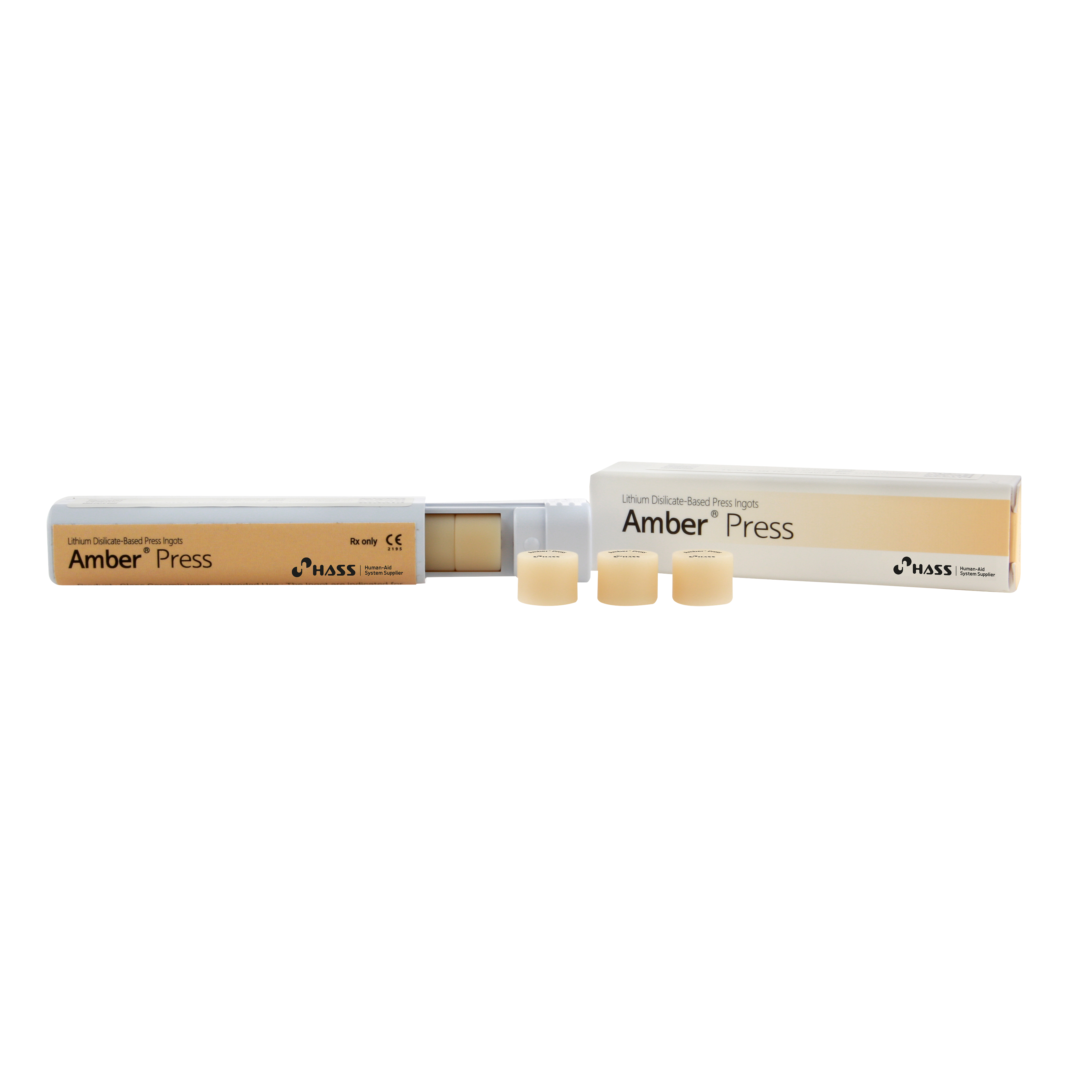 Hass Corp Amber Press Ingots Low Translucency R10 A1 3pk 1215882 ...