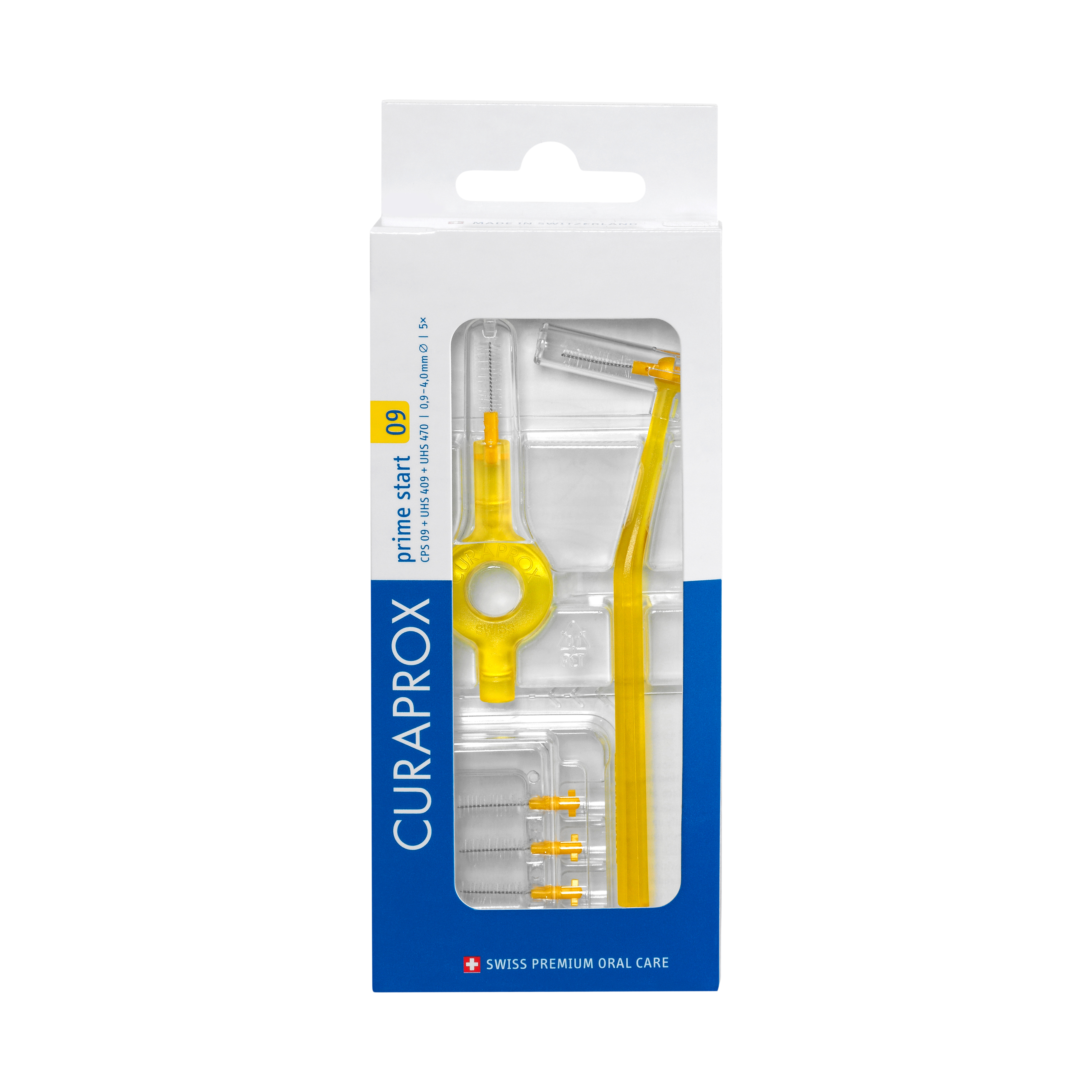 Curaprox Prime Interdental Start Kit Yellow 0.9mm 1216381 - Henry ...