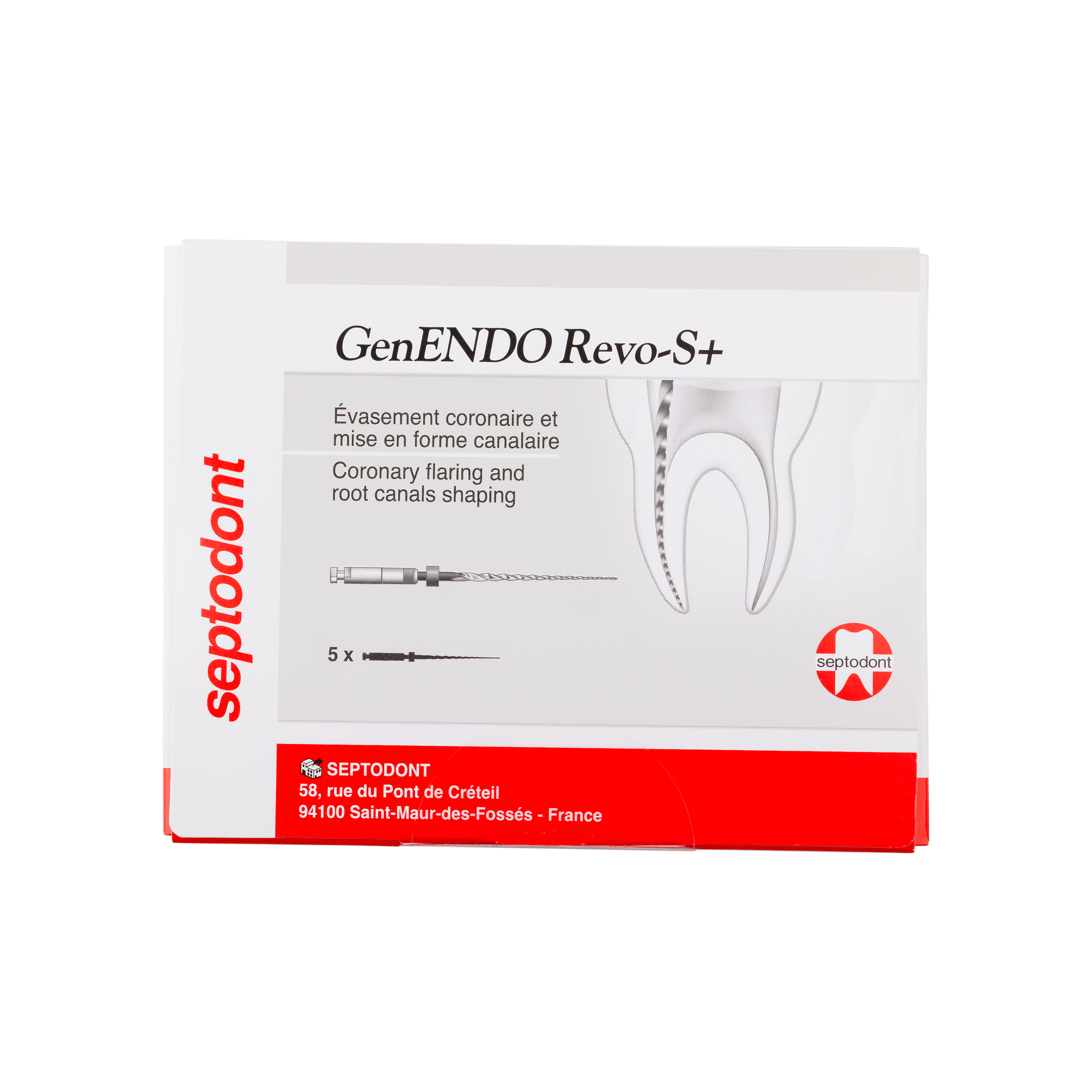 GenENDO GenENDO Revo-S+ SU Finishing Files 21mm Sterile 5pk 1218378 ...