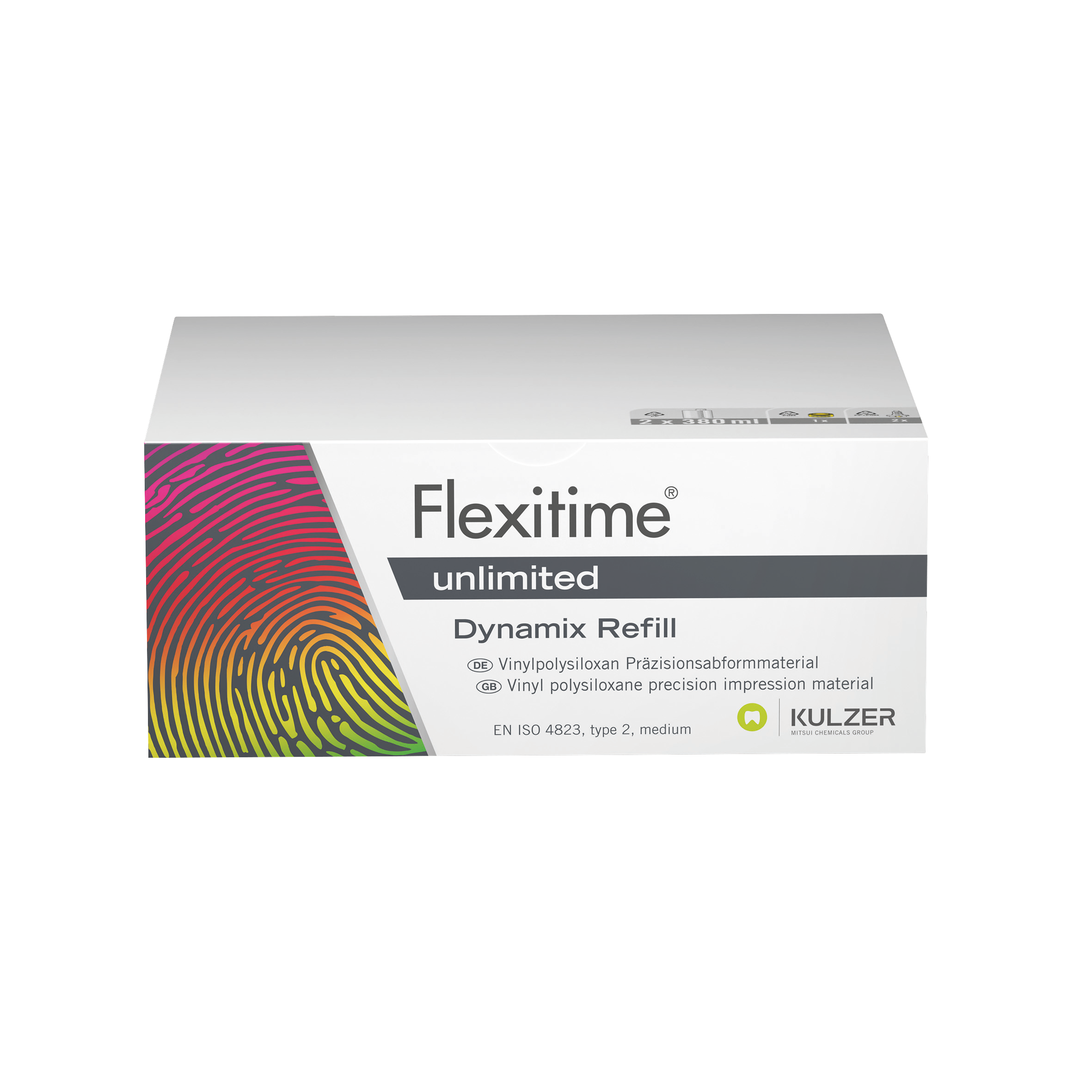 Kulzer Flexitime Unlimited Dynamix 380ml 2pk 1218552 - Henry Schein - UK