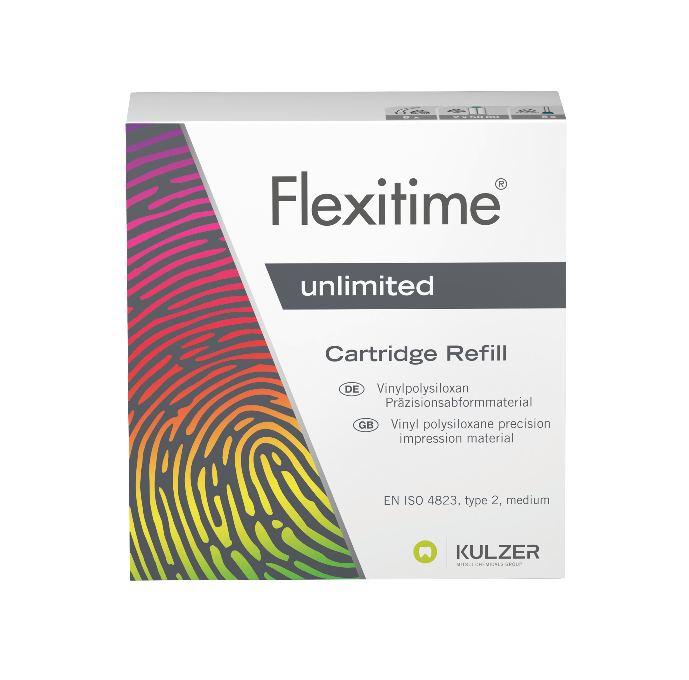 Kulzer Flexitime Unlimited 50ml 2pk 1218553 - Henry Schein - UK