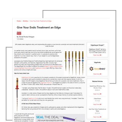 EdgeEndo Endodontic Products | Henry Schein