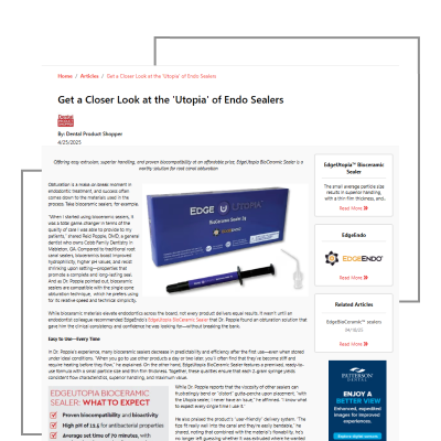 EdgeEndo Endodontic Products | Henry Schein