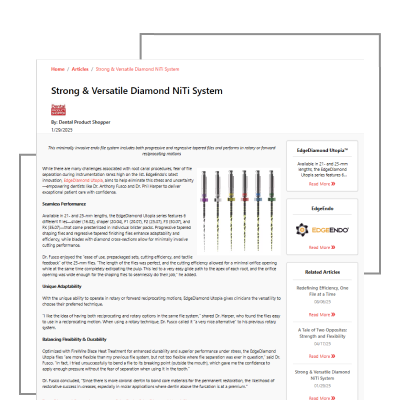 EdgeEndo Endodontic Products | Henry Schein